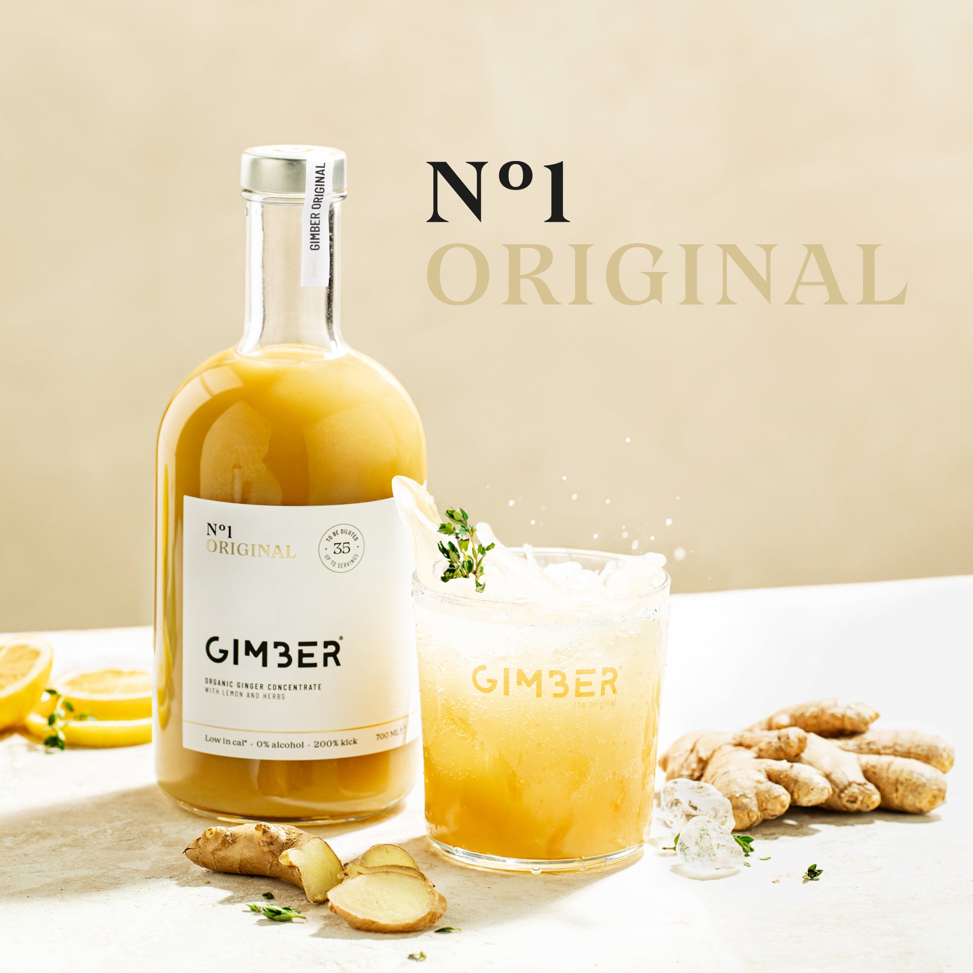 GIMBER N°1 Original: 0% alcohol, 200% Kick – Gimber